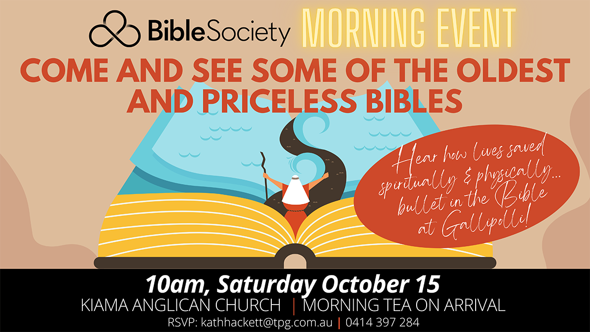 BIBLE SOCIETY EVENT